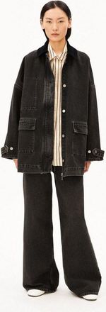 Armedangels Jeansjacke CORD COLLAR DENIM Oversized Fit
