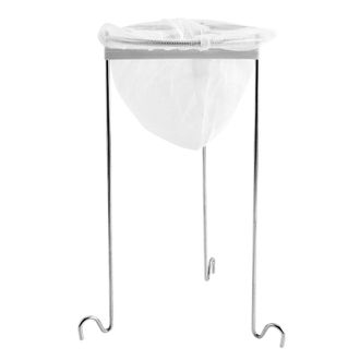 Generic Stainless Steel Jelly Strainer | Straining Rack with Bag | Juice Strainer Set, Broth Strainer Yogurt Strainer 3 Hook Legs Strainer Stainless Steel Str