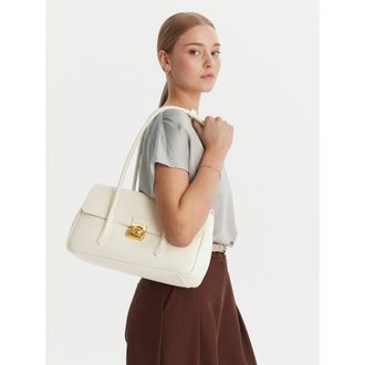 Coccinelle Handtasche Coccinelle U4K Coccinelle C-Me Lock E1 U4K 12 03 01 &Eacute;cru