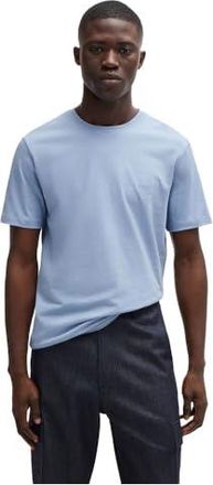 BOSS Hommes Tales T-Shirt en Jersey de Coton avec Patch logot&eacute;