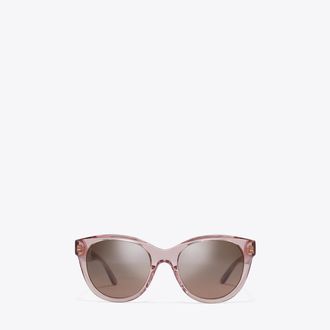 Tory Burch Miller Round Sunglasses
