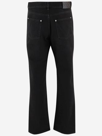 Bottega Veneta Mens Jeans Cotton Denim Black Trousers
