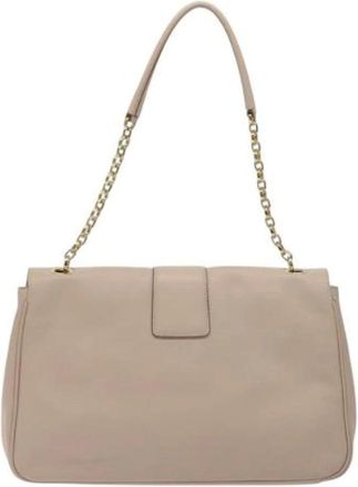 Ferragamo Sac bandouli&egrave;re Gancini Pre-owned - Femme - Pre-owned - Beige - Taille: ONE Size
