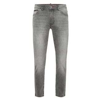 Philipp Plein Homme, Jeans, Gris, Taille: W31 Jeans skinny Greatness