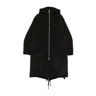OAMC Oamc, Homme, Manteaux, Noir, Taille: S Peacemaker Padded M65 Parka