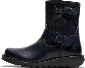 FLY London Fly London Damen Sorf321fly Fashion Boot, Navy, 36 EU