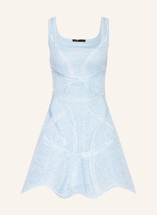 Maje H&auml;kelkleid blau
