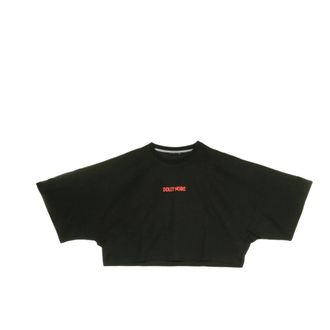 Dolly Noire Femme, Tops, Noir, Taille: 40 FR T-shirt &agrave; Manches Longues Femme Noir & Rouge