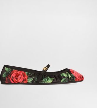 Dolce & Gabbana Ballerina - Frau Flat Multicolor 38.5