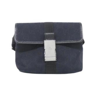 Gucci Pre-owned GG Canvas Waist Bag - - Pre-owned - Damen - Schwarzk - ONE SIZE
