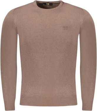 Cavalli Homme, Pulls, Brun, Taille: XL Pull Ras du Cou