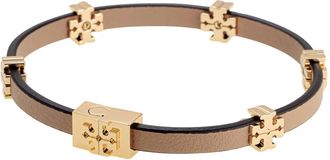 Tory Burch Femme, Accessoires, Brun, Taille: M/L Eleanor Bio Bracelet