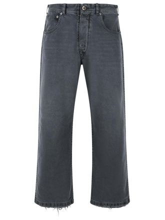 Maison Margiela Jean en coton noir