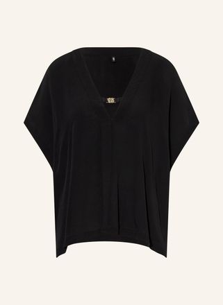 HUGO BOSS Blusenshirt schwarz