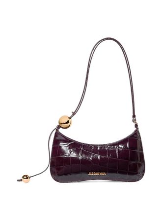 Jacquemus Schultertasche - Bordeaux