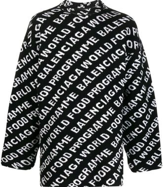 Balenciaga x World Food Programme Crew Neck Jumper Size XS