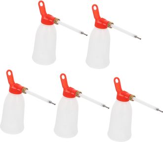 TOPBATHY 5 St&uuml;ck &Ouml;lflasche Mit Feiner D&uuml;se Quetschflasche &Ouml;l-quetschflasche &Ouml;l-dosierflaschen N&auml;hmaschinen&ouml;lflaschen Zur Einfachen Dosierung Und Aufbewahrung V