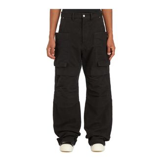 Rick Owens Cargo Schwarze Hose - - Trousers - Herren - Schwarzk - W30