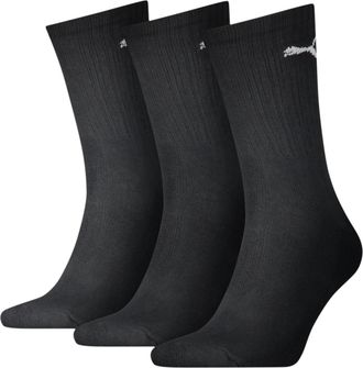 Puma Lot de 3 paires de chaussettes de sport basses l&eacute;g&egrave;res et unisexes PUMA, V&ecirc;tements, Noir, 35-38