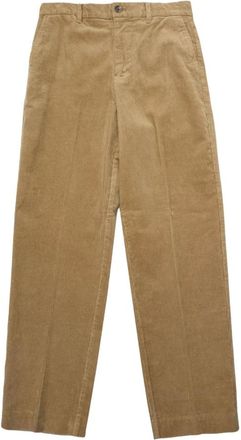 Selected Homme, Pantalons, Beige, Taille: W38 Pantalon Beige en Velours Côtelé
