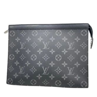Louis Vuitton Pre-owned Pochette en toile - Homme - Pre-owned - Noir - Taille: ONE Size