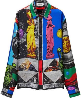 Versace Chemise - Bleu