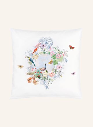 Christian Fischbacher Bettw&auml;sche Peacock Zum Wenden weiss