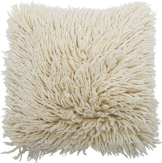 Bloomingville Star Kissen, Natur, Wolle, L45xB45 cm