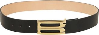 Victoria Beckham Femme, Accessoires, Noir, Taille: 90 CM Ceinture Jumbo Frame