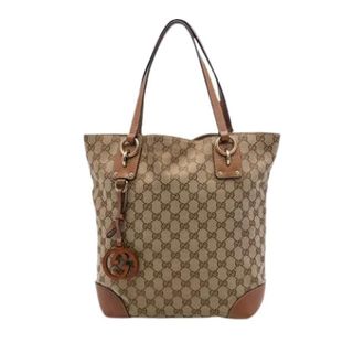Gucci Sac cabas en toile Pre-owned - Femme - Pre-owned - Beige - Taille: ONE Size