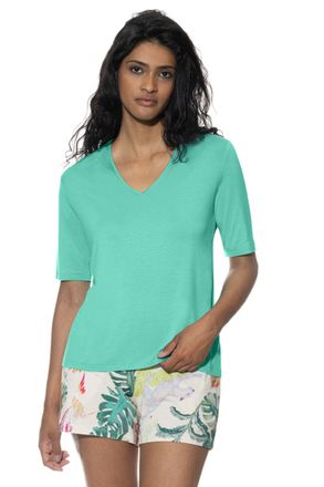 Mey Nachtw&auml;sche Serie Pure Chic Damen Homewear-Oberteile Seafoam XS(XS)