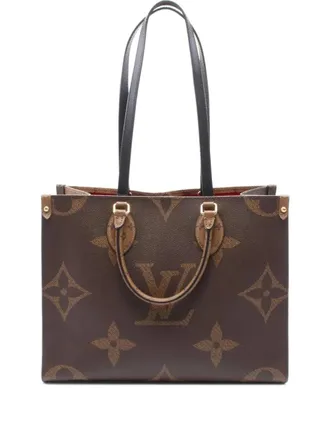 Louis Vuitton sac à main OnTheGo MM pre-owned (2021) - Marron