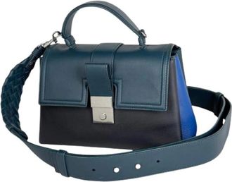 Bottega Veneta Pre-owned Cuir sacs-main - Femme - Pre-owned - Bleu - Taille: ONE Size