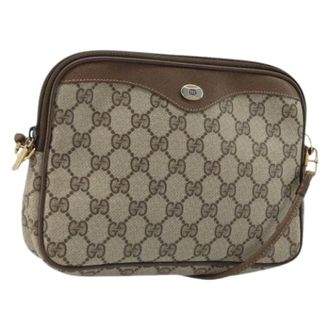 Gucci Sac bandouli&egrave;re vintage Pre-owned - Femme - Pre-owned - Beige - Taille: ONE Size
