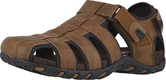 Nunn Bush Homme Rio Bravo Fisherman Closed Toe Outdoor Sandal dextérieur, Peau, 44.5 EU Large