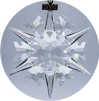 Swarovski Stern Ornament Weihnachtsstern 2002 288802 AP