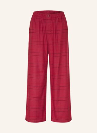 Calvin Klein Schlafhose Aus Flannel rot