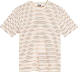 Bask In The Sun Herren vegan T-Shirt Fabian Clay Gestreift