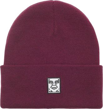 Obey unisex, Accessoires, Brun, Taille: ONE Size Ribshaker Knit Beanie