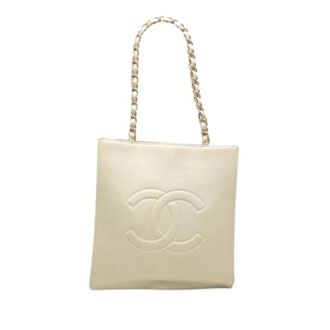 Chanel Pre-owned Vintage Tote Bag - - Pre-owned - Damen - Wei&szlig; - ONE SIZE