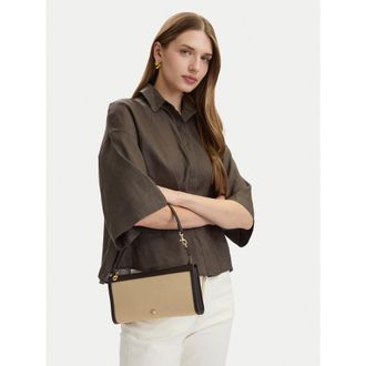 Calvin Klein Handtasche Calvin Klein Ck Canvas Convertible Pouch LV04F1126G Beige