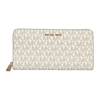 Michael Kors Femme, Accessoires, Blanc, Taille: ONE Size Jet Set Wallet
