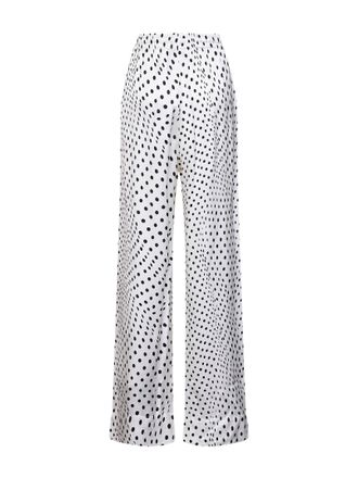 Stella McCartney Womens Trousers Viscose Polka Dot Multicolour