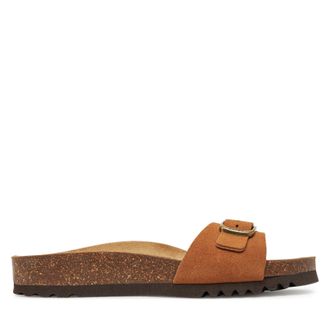 Scholl Pantoletten Scholl Estelle F32156 Braun