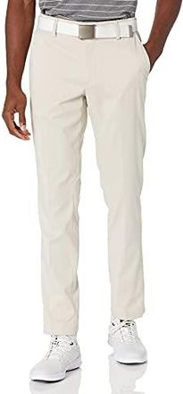 Amazon Essentials Short de Golf Extensible à Coupe Ajustée Homme, Beige Clair, 32W / 31L