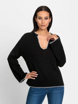 Heine Strickpullover Pullover Langarm Feinstrick