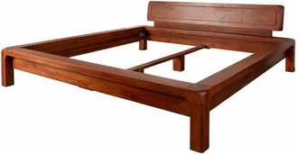 Massivmoebel24 Bett Akazie 180x200x80 honig lackiert bueno 020