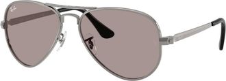 Ray-Ban unisex, Accessoires, Gris, Taille: 58 MM Aviator Max