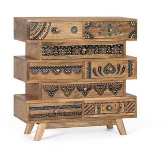 Giner&Colomer Giner Y Colomer - Commode r&eacute;alis&eacute;e &agrave; la main en bois de manguier