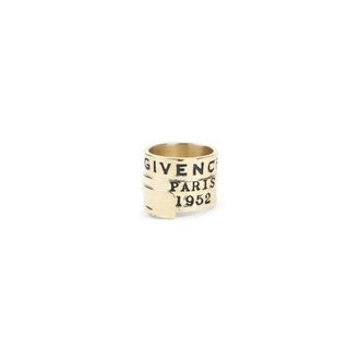 Givenchy Ring - Tape Golden Brass Ring - Gr. 54 - in Mehrfarbig - f&uuml;r Damen